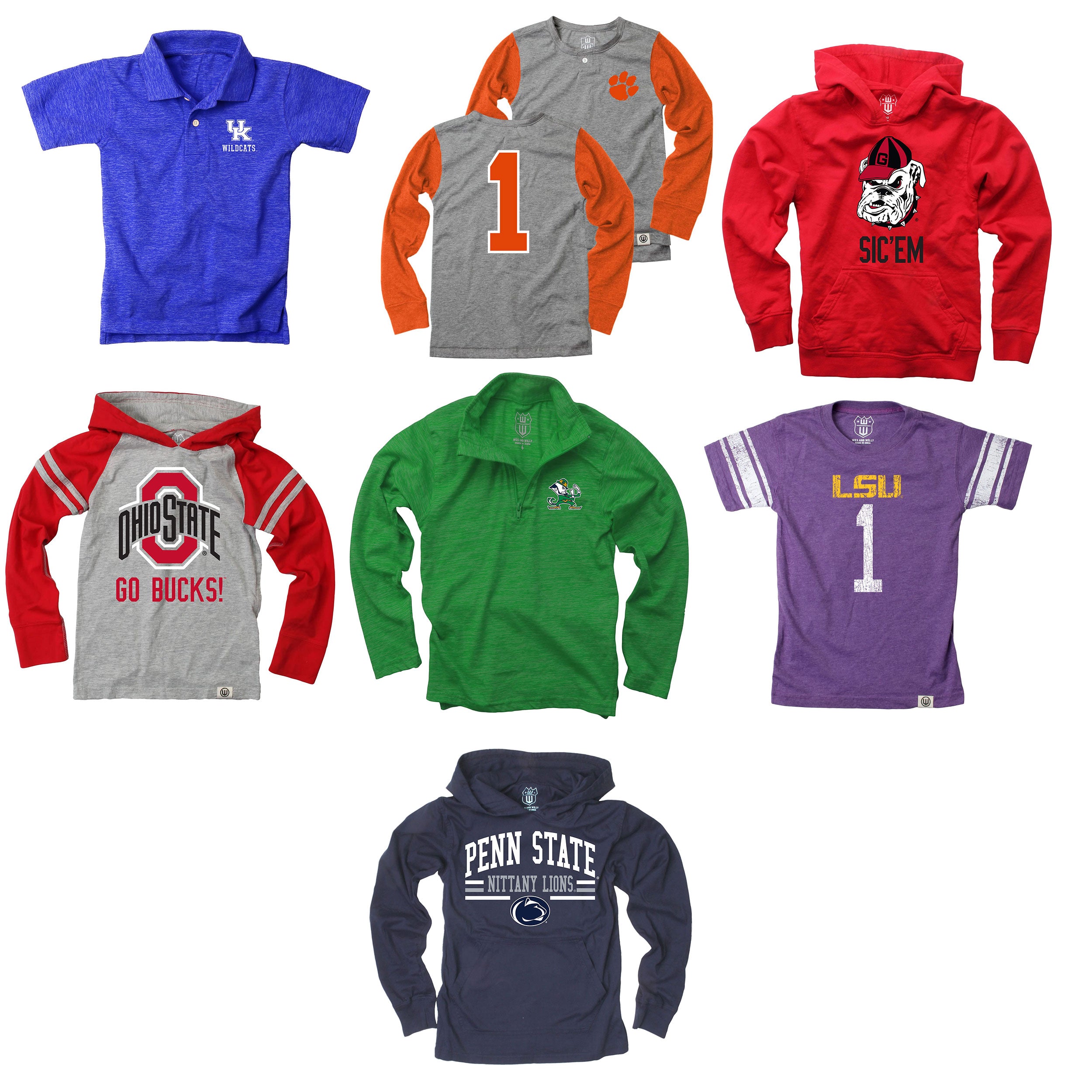 Youth and Kids – Unique University Apparel