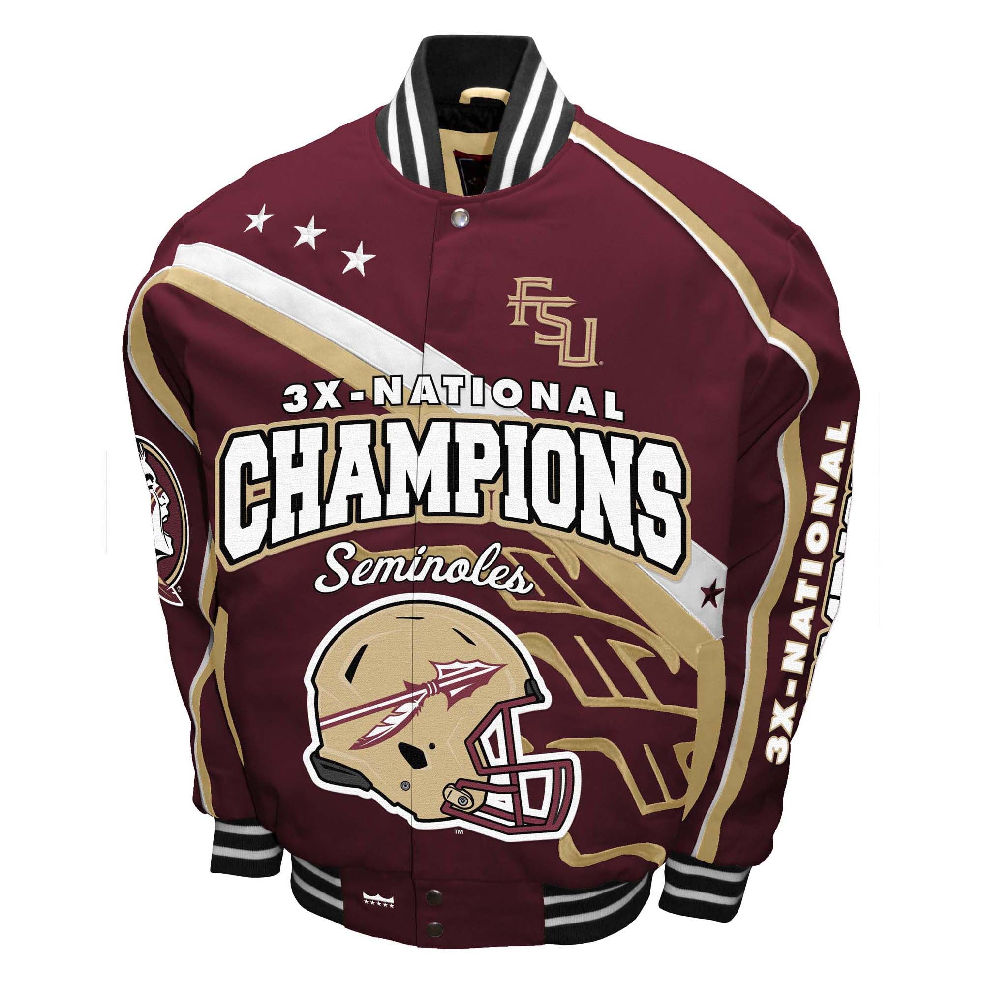Florida State Seminoles Franchise Club Mens Commemorative Twill Jacket ...